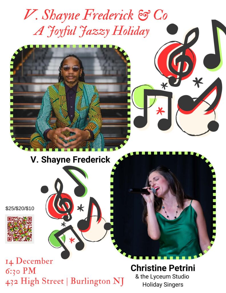 V. Shayne Frederick & Co: A Joyful Jazzy Holiday - Burlington NJ