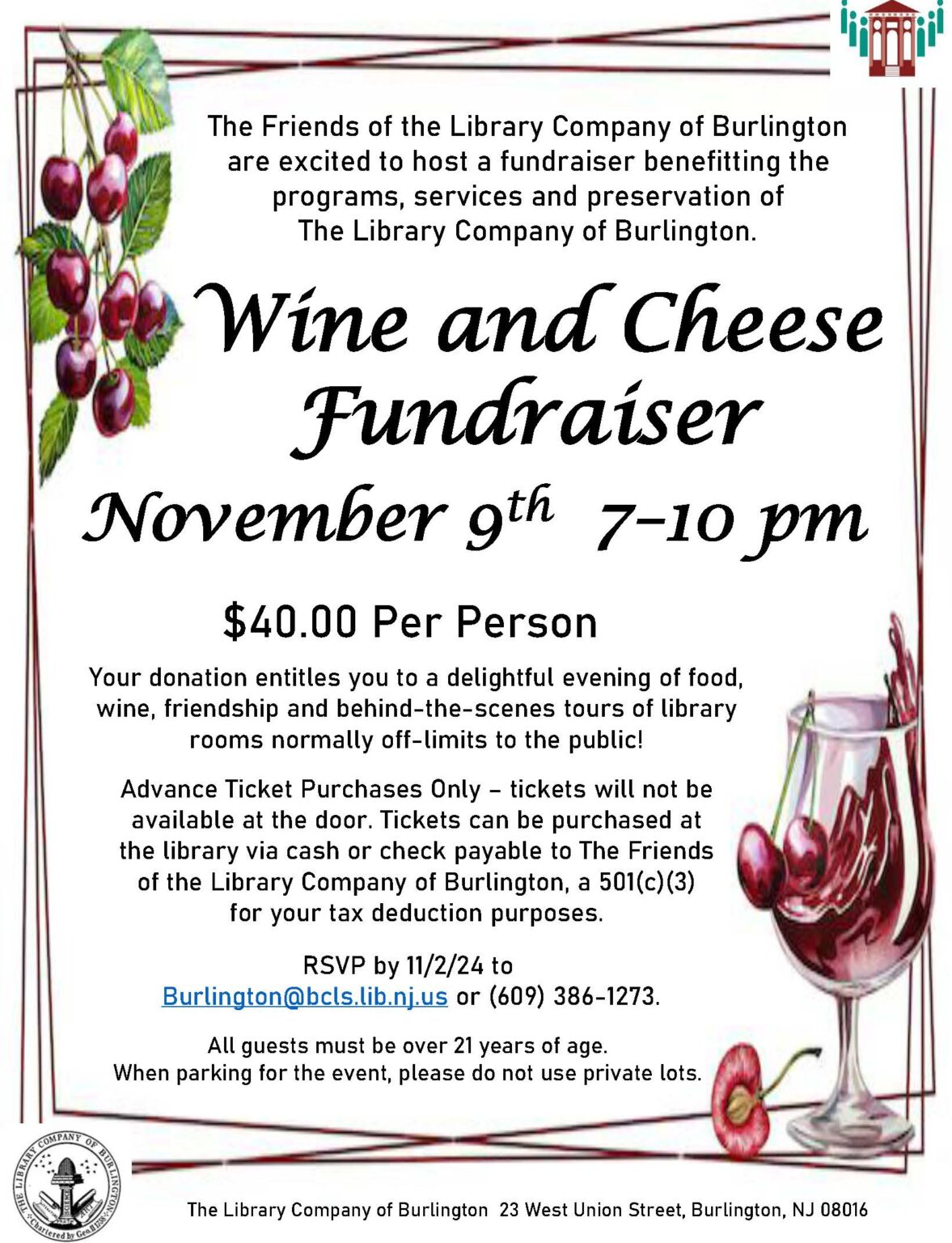 Events & Celebrations - Burlington NJ