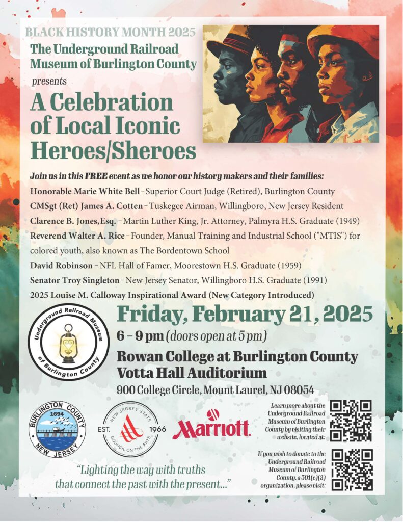 A Celebration of Local Iconic Heroes/Sheroes - Burlington NJ
